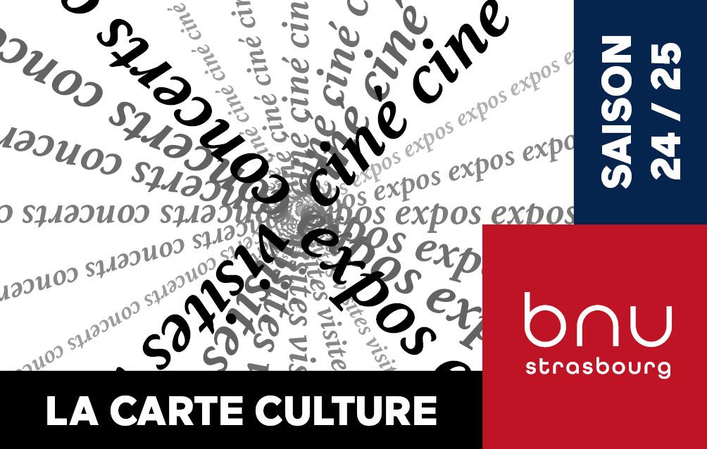 Nouveau : une carte culture Bnu | Bnu.fr