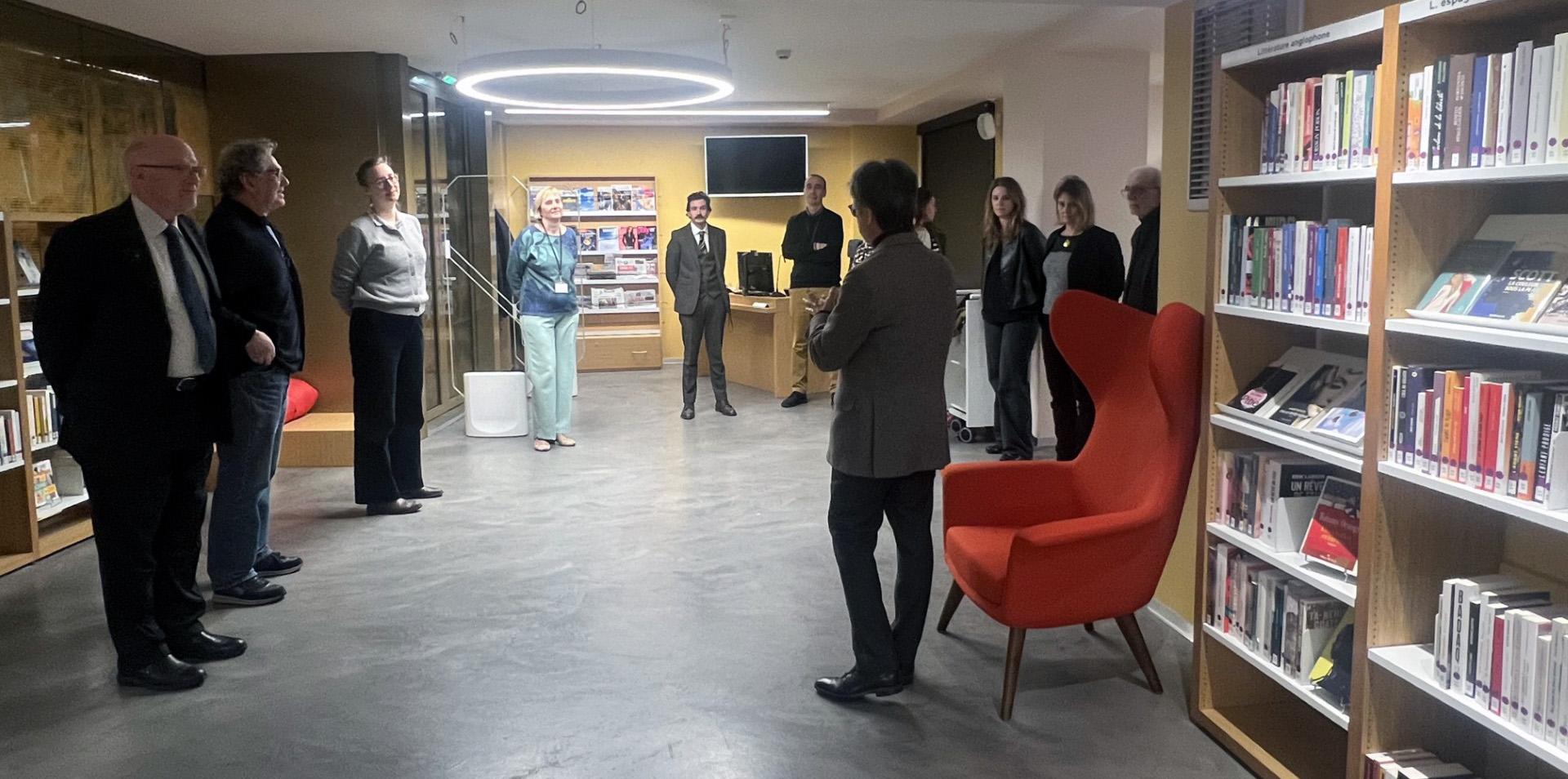 Inauguration du Salon – Bnu - mardi 25 novembre 2025 | Bnu.fr